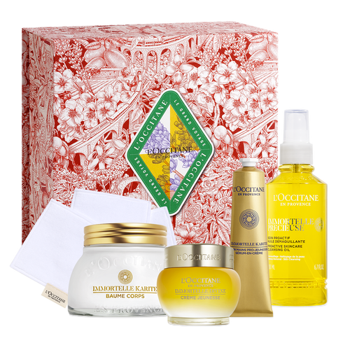 Coffret visage & corps Premium Immortelle Divine | L'OCCITANE BE
