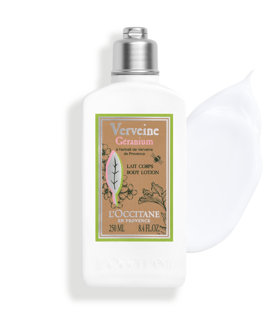 Lait Corps Verveine Géranium 250ml - Soldes -30% | L'OCCITANE BE